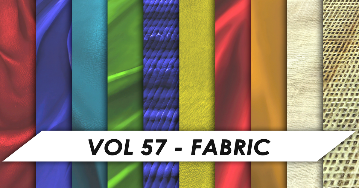 Stylized Textures - Vol 57 - Fabric | 2D Textures & Materials | Unity ...