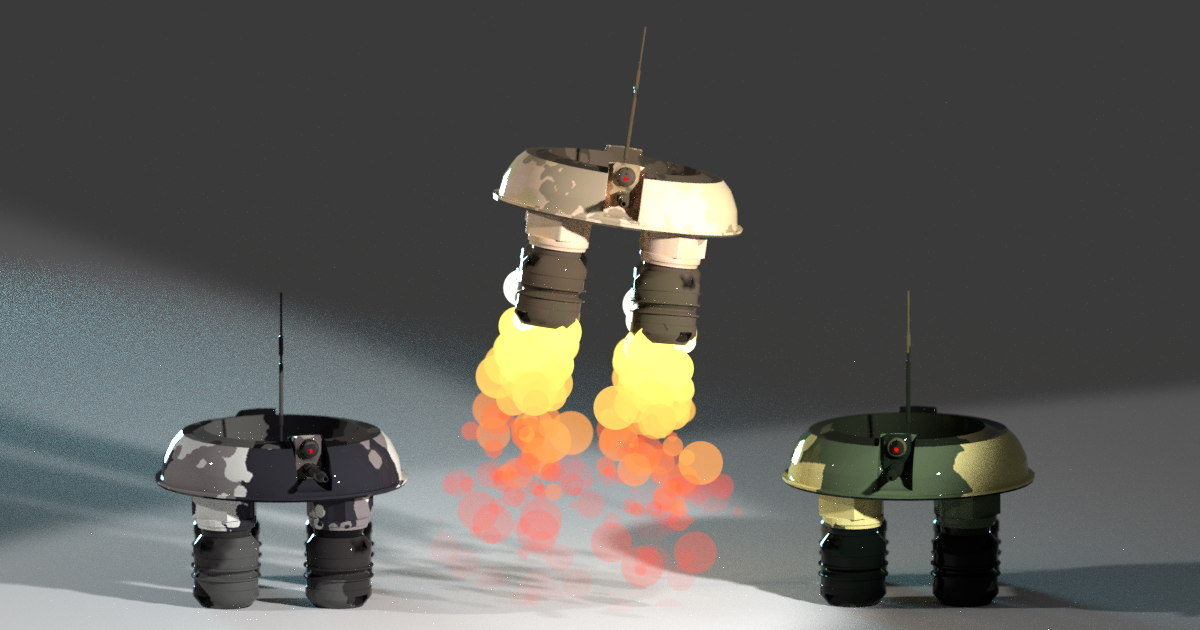 Military Drone Bot | 3D Robots | Unity Asset Store