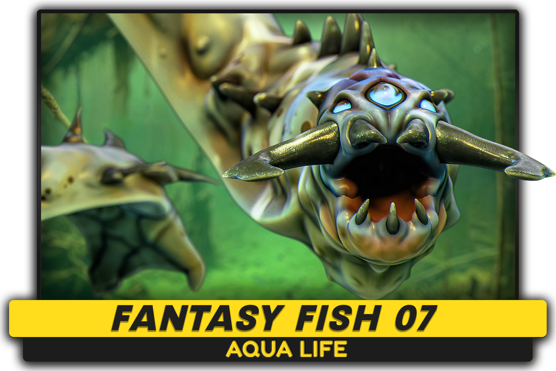 Fantasy Fish 07 - Aqua Life - Underwater Creature - #48 | Characters ...