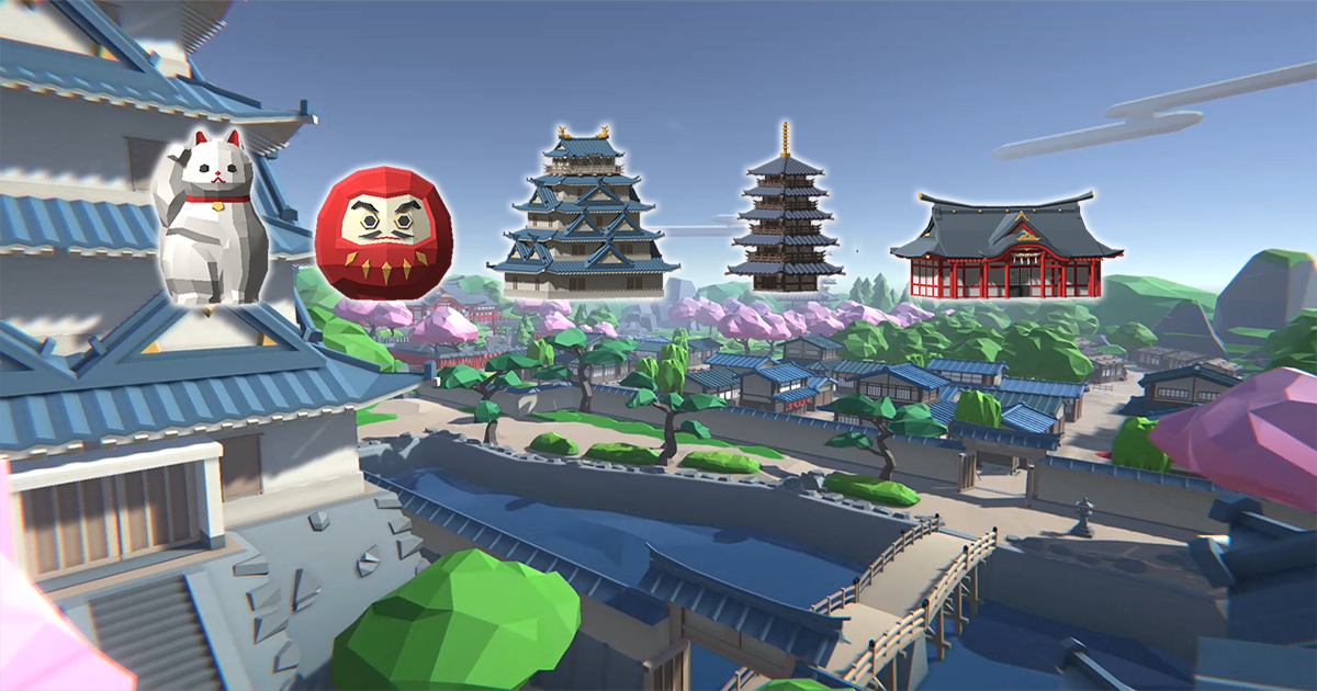 Japanese Old Town | 3D Historic | Unity Asset Store