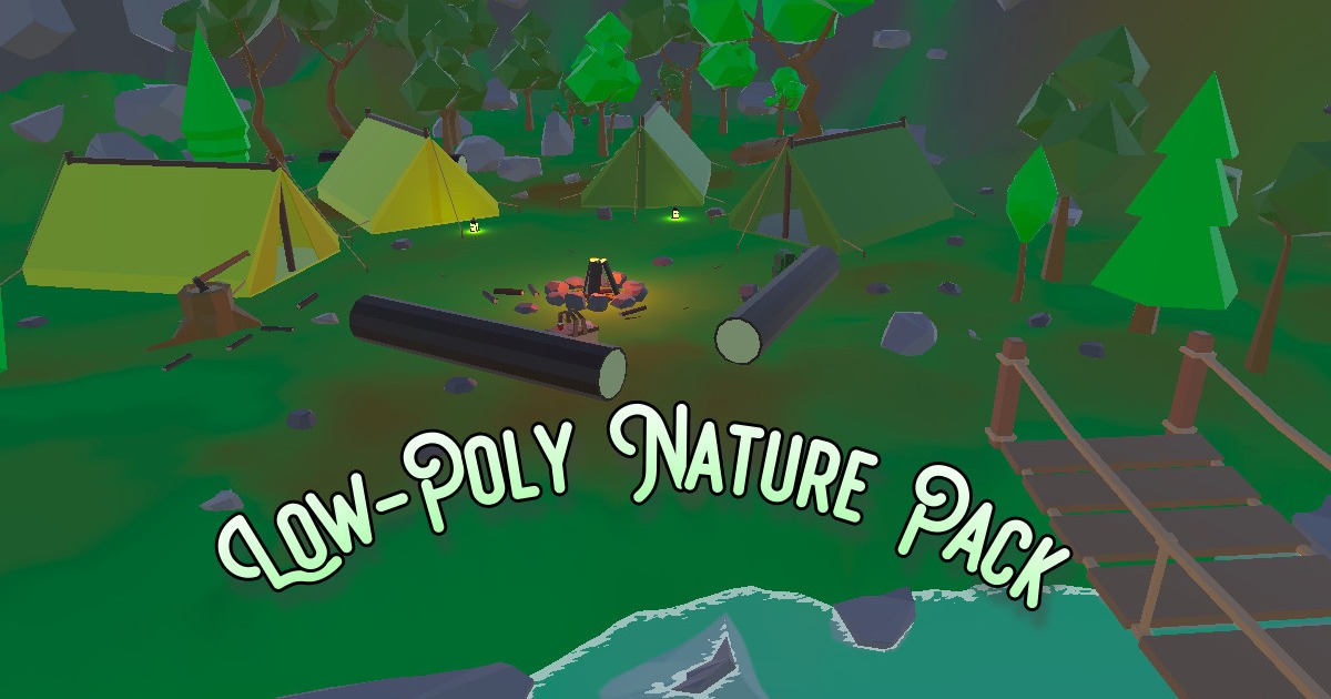 Low Poly Nature Pack - PVA | 3D Environments | Unity Asset Store
