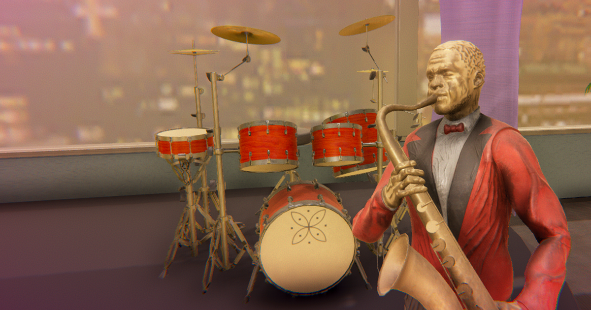 Jazz club - interior and props | 3D Interior | Unity Asset Store