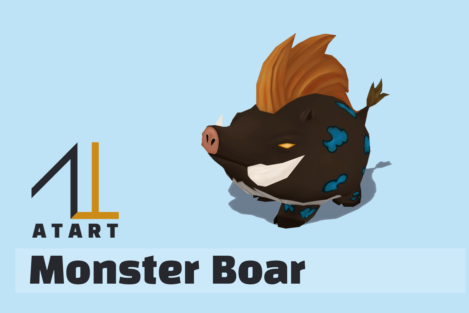 ATART Monster Boar | 3D Creatures | Unity Asset Store