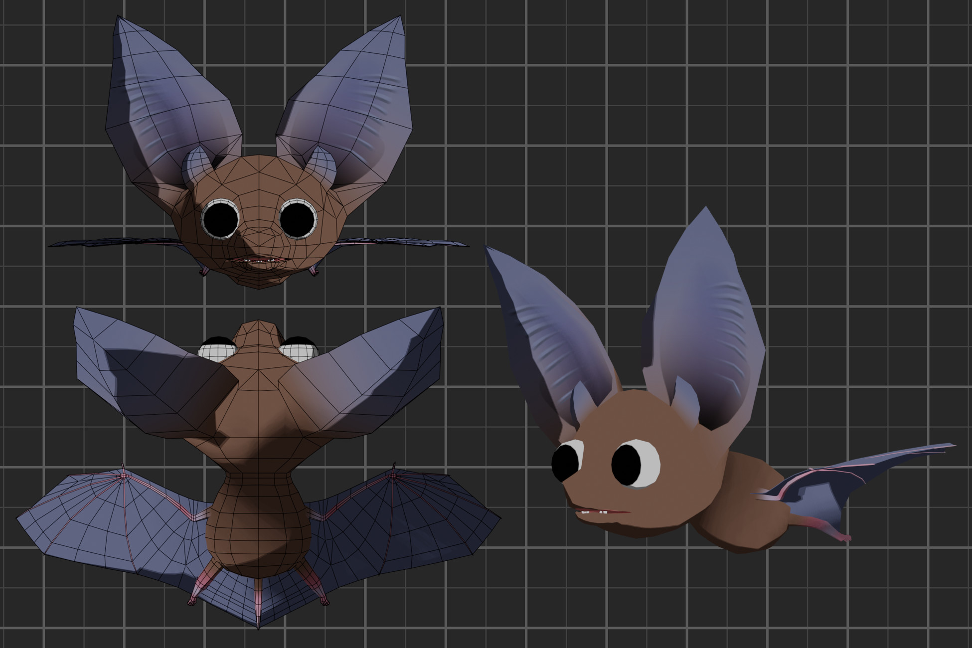 Animals 3D Bat | 3D Animals | Unity Asset Store