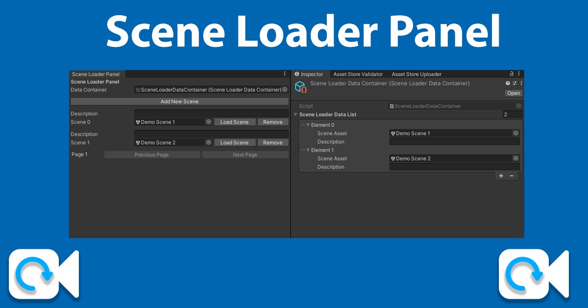 Scene Loader Tool | 유틸리티 도구 | Unity Asset Store