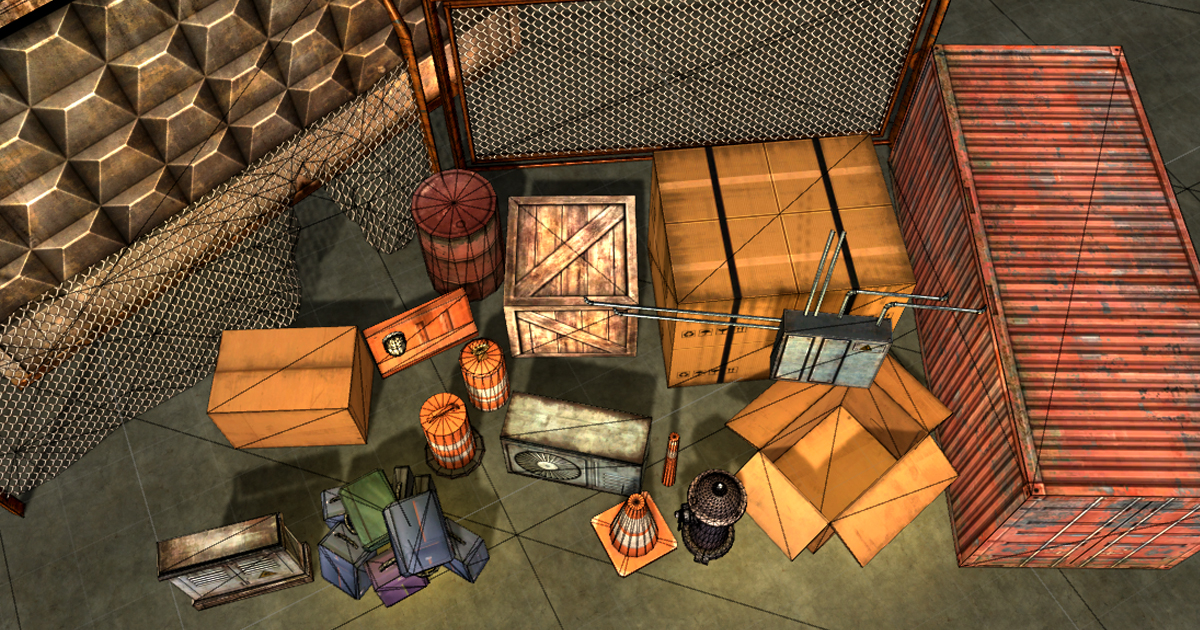Low Poly Game Props Pack | 3D Props | Unity Asset Store