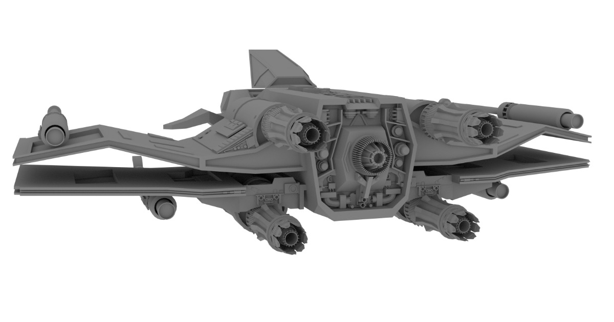 Sci-fi jet | 3D Props | Unity Asset Store