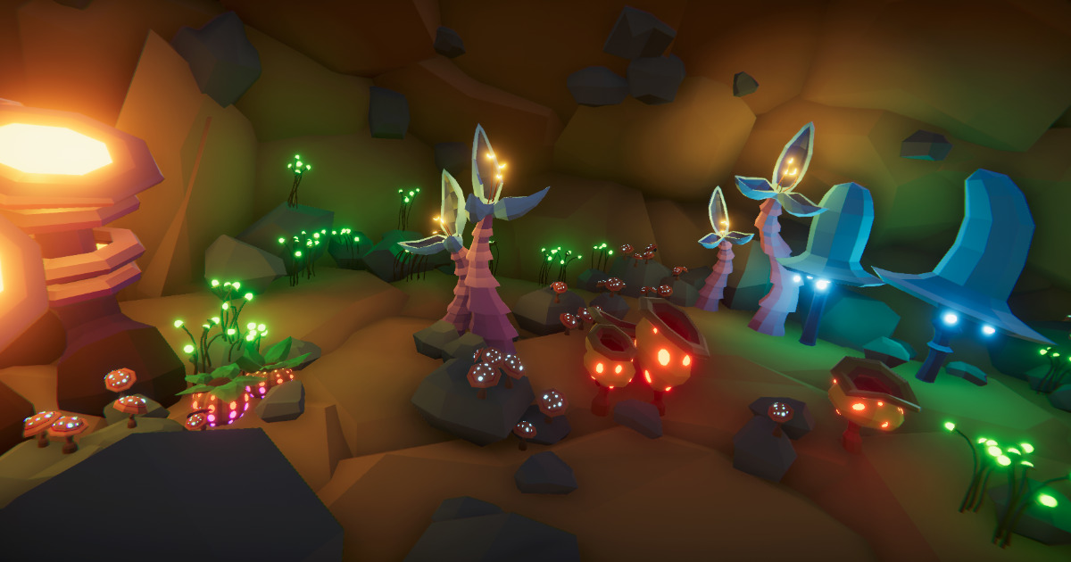 LOW POLY - Alien Environment - 04 | 3D Environments | Unity Asset Store