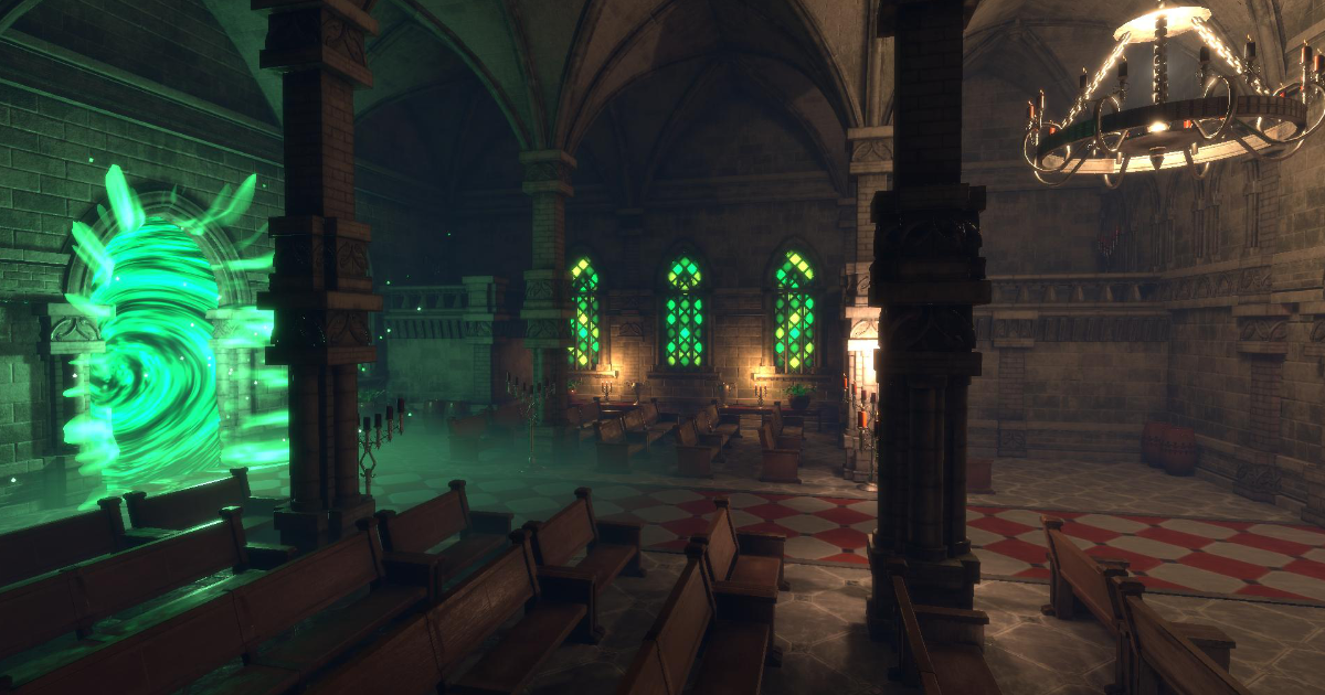The Vortex Chapel | 3D Dungeons | Unity Asset Store