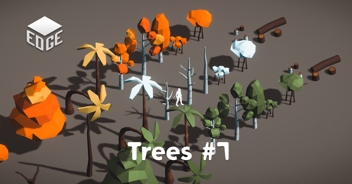 EDGE - Trees #1 | 3D Trees | Unity Asset Store