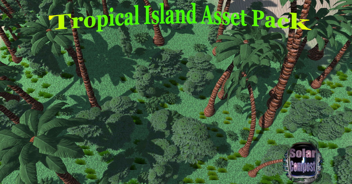 Tropical Island Asset Pack | 3D Vegetation | Unity Asset Store