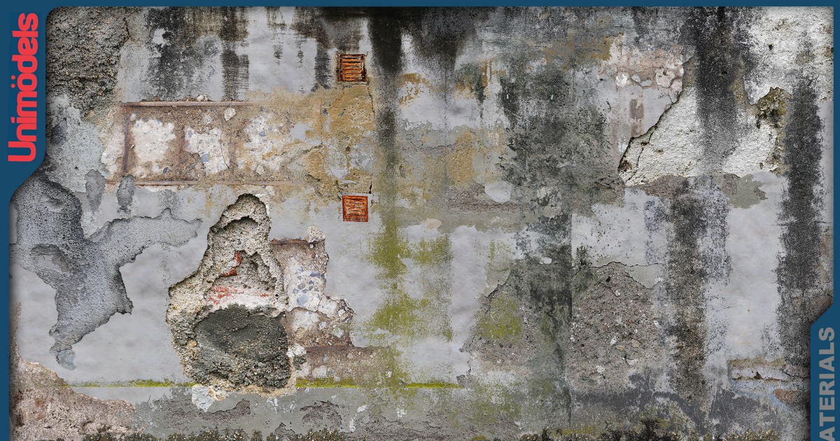 Decals of Grime & Decay Wall Pack – Vol. 12 - Realistic Photogrammetry ...