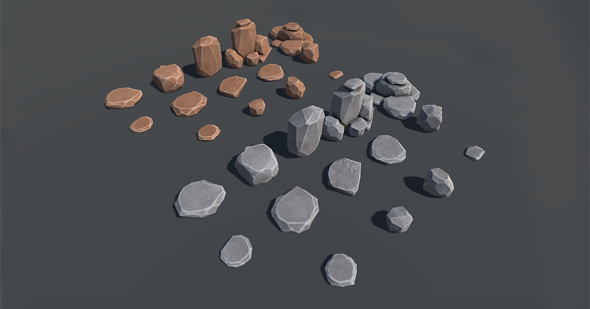 Stones and rocks vol.2 | 3D Environments | Unity Asset Store