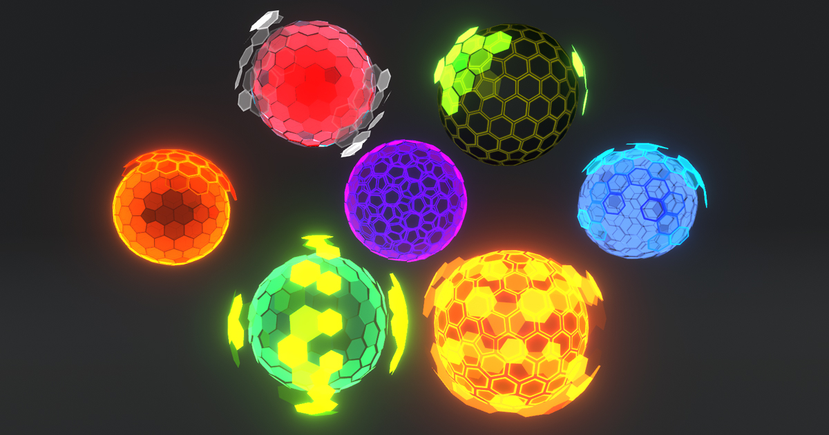 Stylized Force Shield | VFX Particles | Unity Asset Store