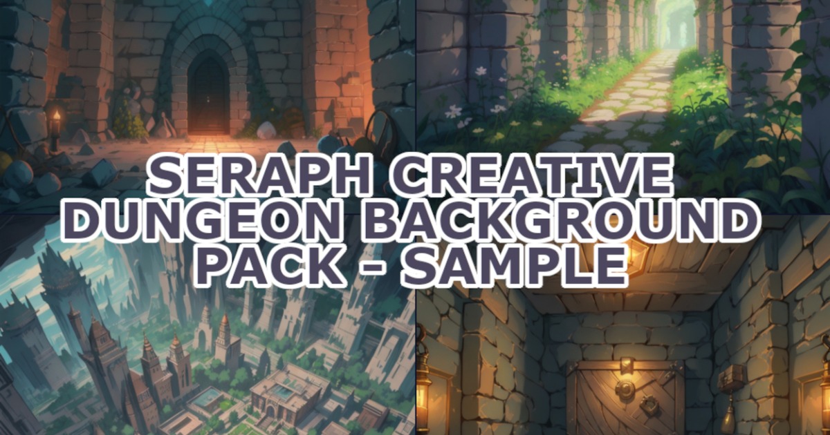 2D Fantasy Dungeon Collection Background Art Pack | 2D Environments ...