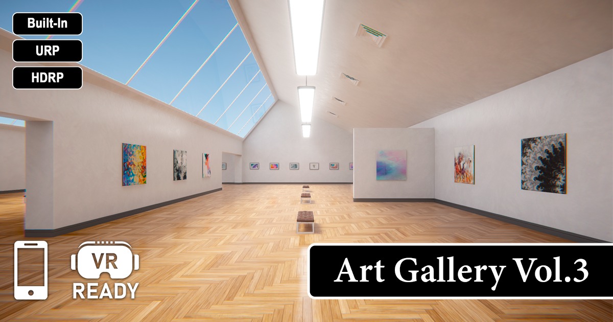 Art Gallery Vol.3 | 3D Environments | Unity Asset Store