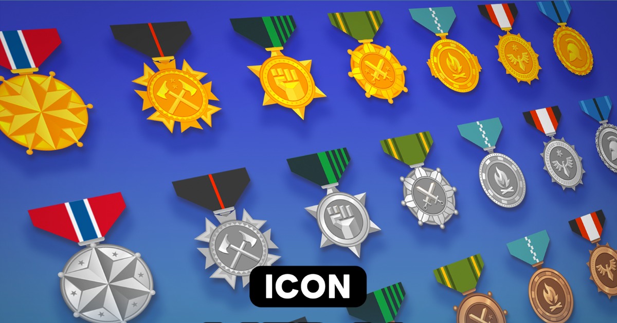 2D Icons - Medal | 2D Icons | Unity Asset Store