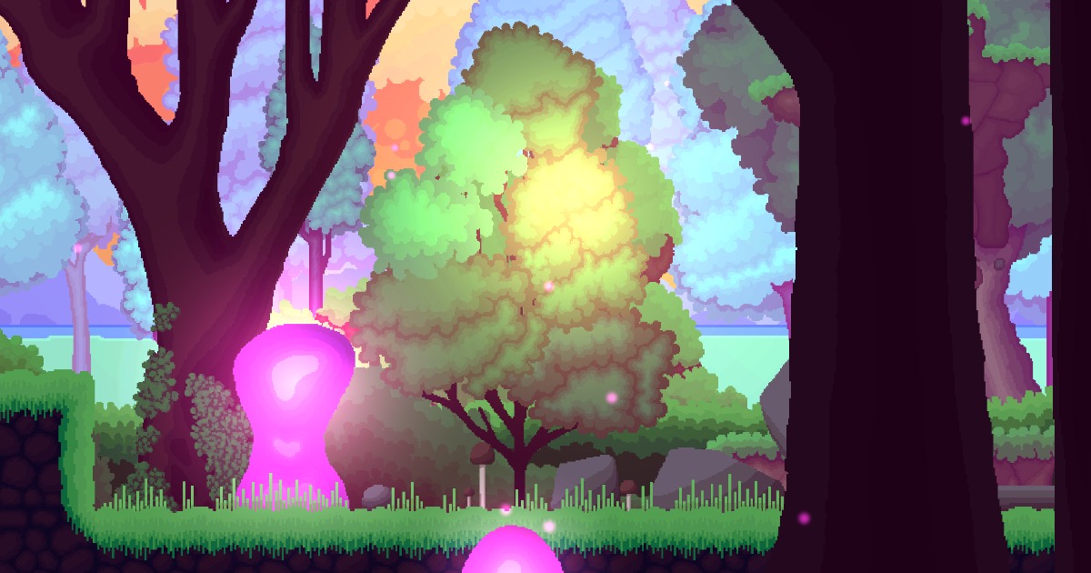 Island Forest | 2.5D Pixel-Art | 2D Environments | Unity Asset Store