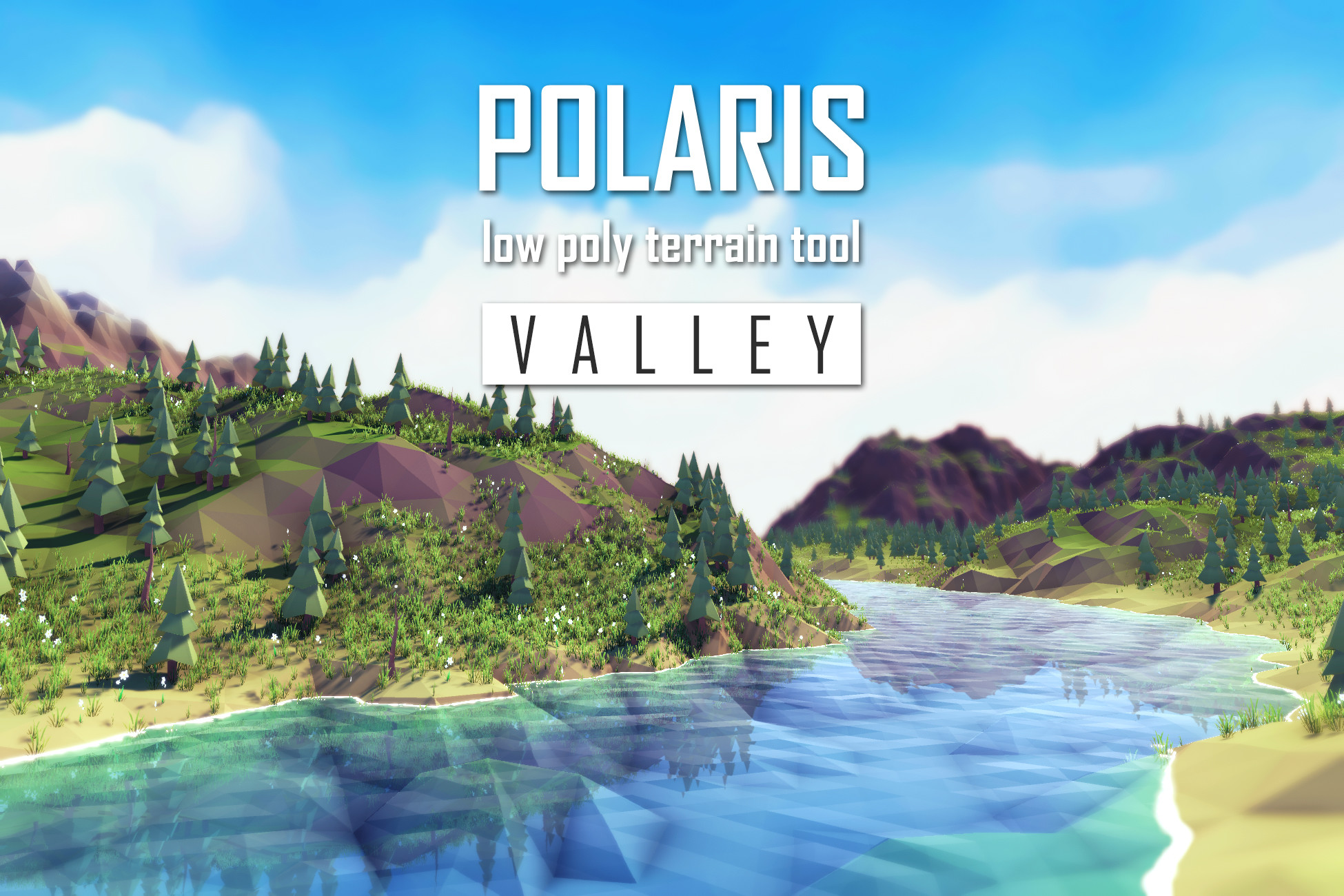 Polaris Valley - Low Poly Terrain Tool | Terrain | Unity Asset Store