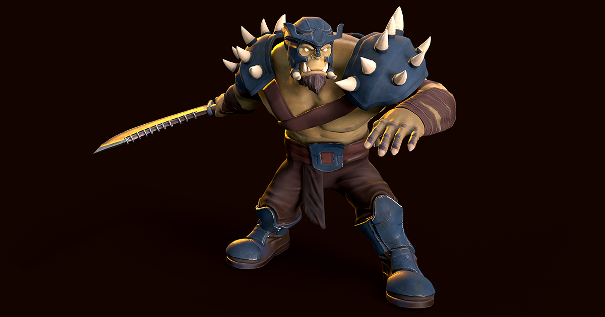 Orc Warior | 3D Creatures | Unity Asset Store