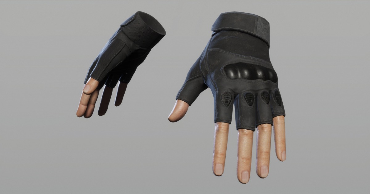 Tactical gloves | 3D 의류 | Unity Asset Store