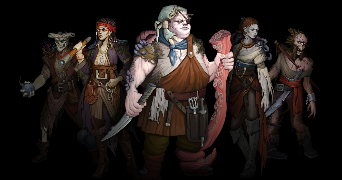Zombie Pirates | 2D Characters | Unity Asset Store