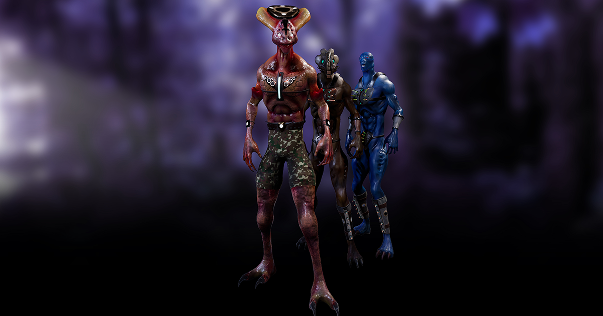 Creature Pack 3 GHS | 3D 생물 | Unity Asset Store