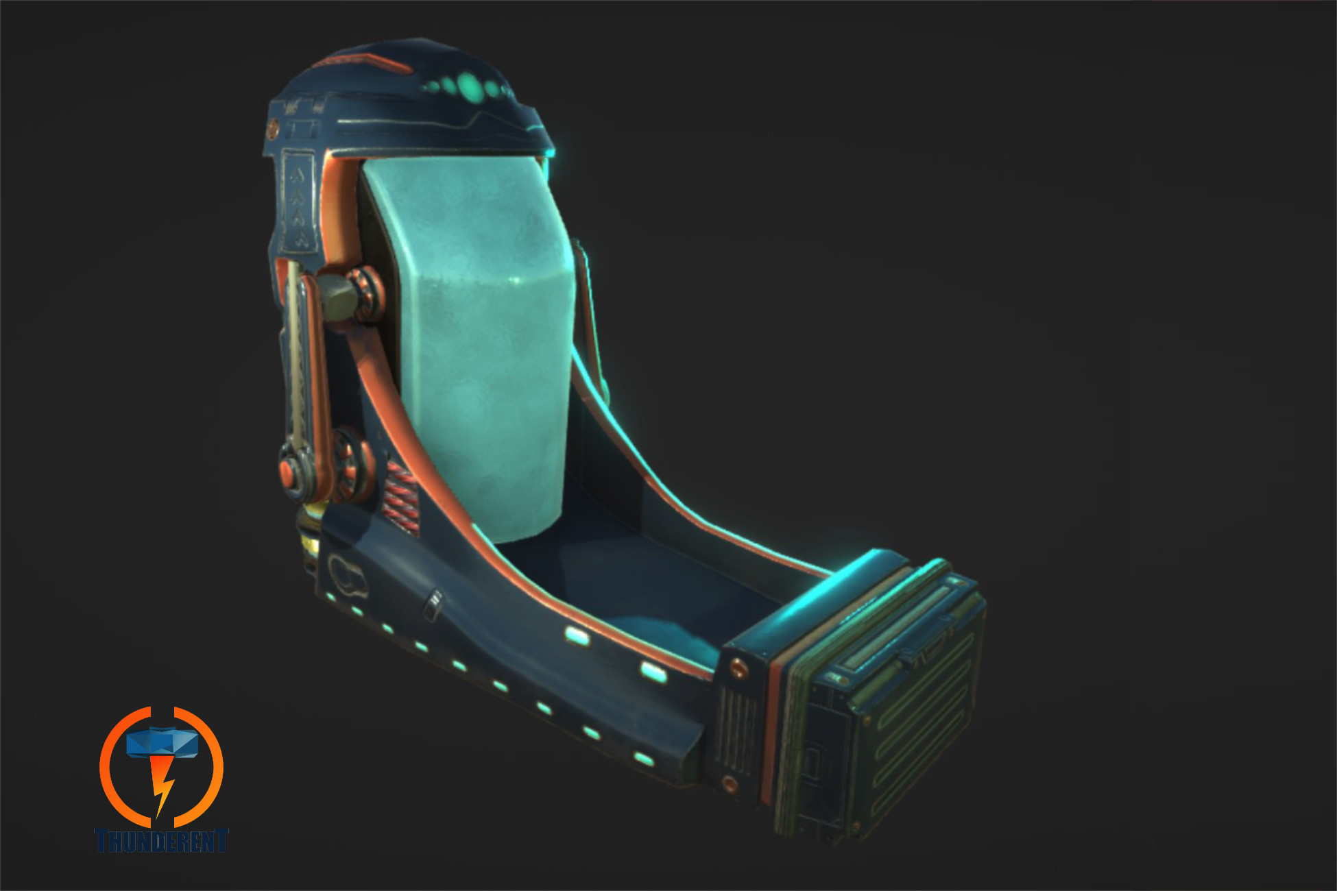 Sci-Fi Sleeping Pod | 3D 科幻 | Unity Asset Store