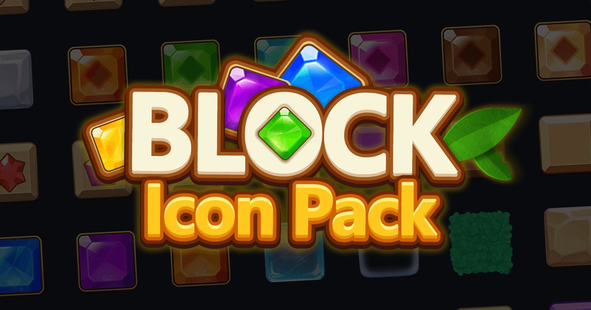 Puzzle Blocks Icon Pack | 2D Icons | Unity Asset Store