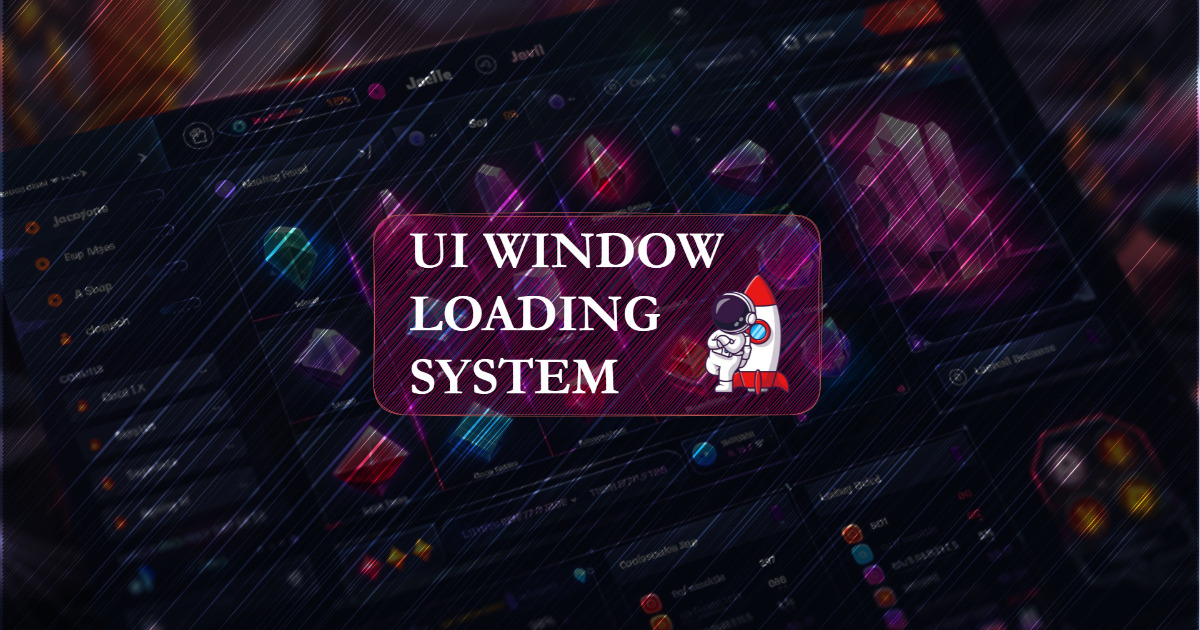 UI window loading system | GUI Tools | Unity Asset Store UI window loading system | GUI Tools | Unity Asset Store