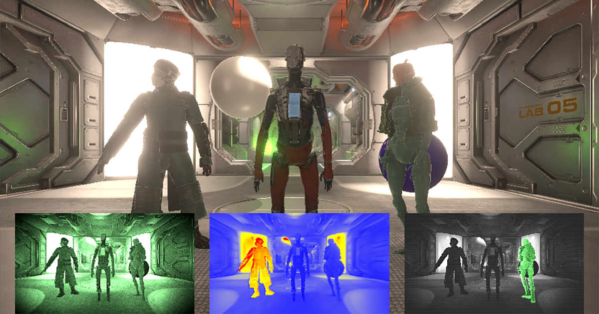 TNV - Thermal Night Vision | Fullscreen & Camera Effects | Unity Asset ...