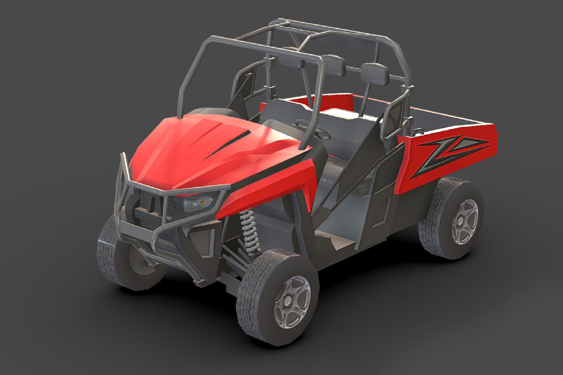 Buggy Car Sport | 3D Land | Unity Asset Store