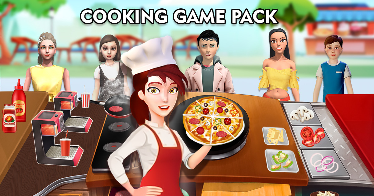 Fast Food Cooking Game & Restaurant Tycoon 2D Vol.2 | 2D Food | Unity ...
