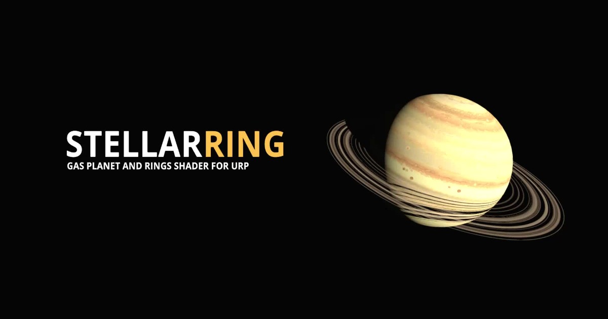 StellarRing: Procedural Gas Planet and Rings Shader | VFX Shaders | Unity Asset Store