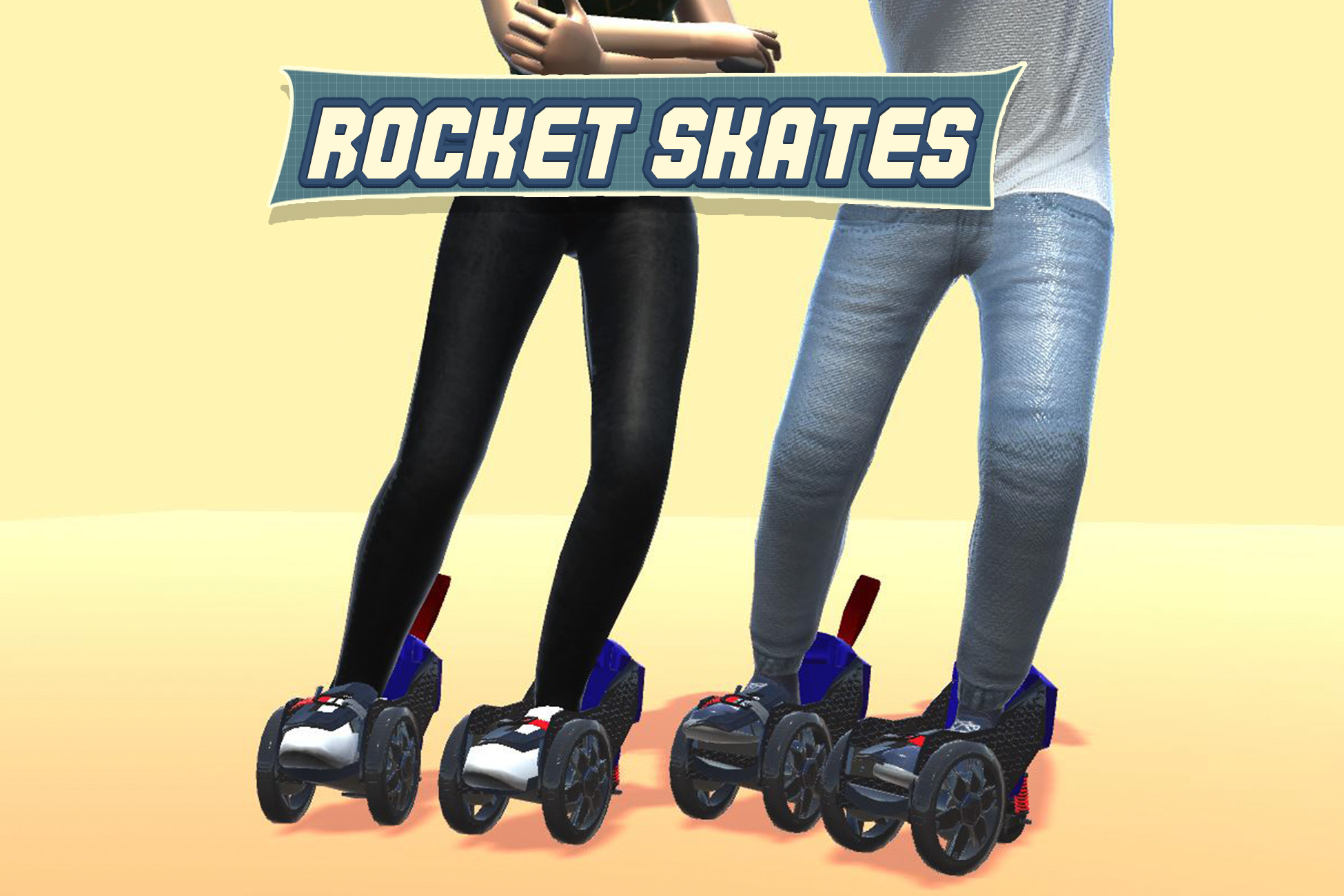 Rocket Skates | 3D Animations | Unity Asset Store