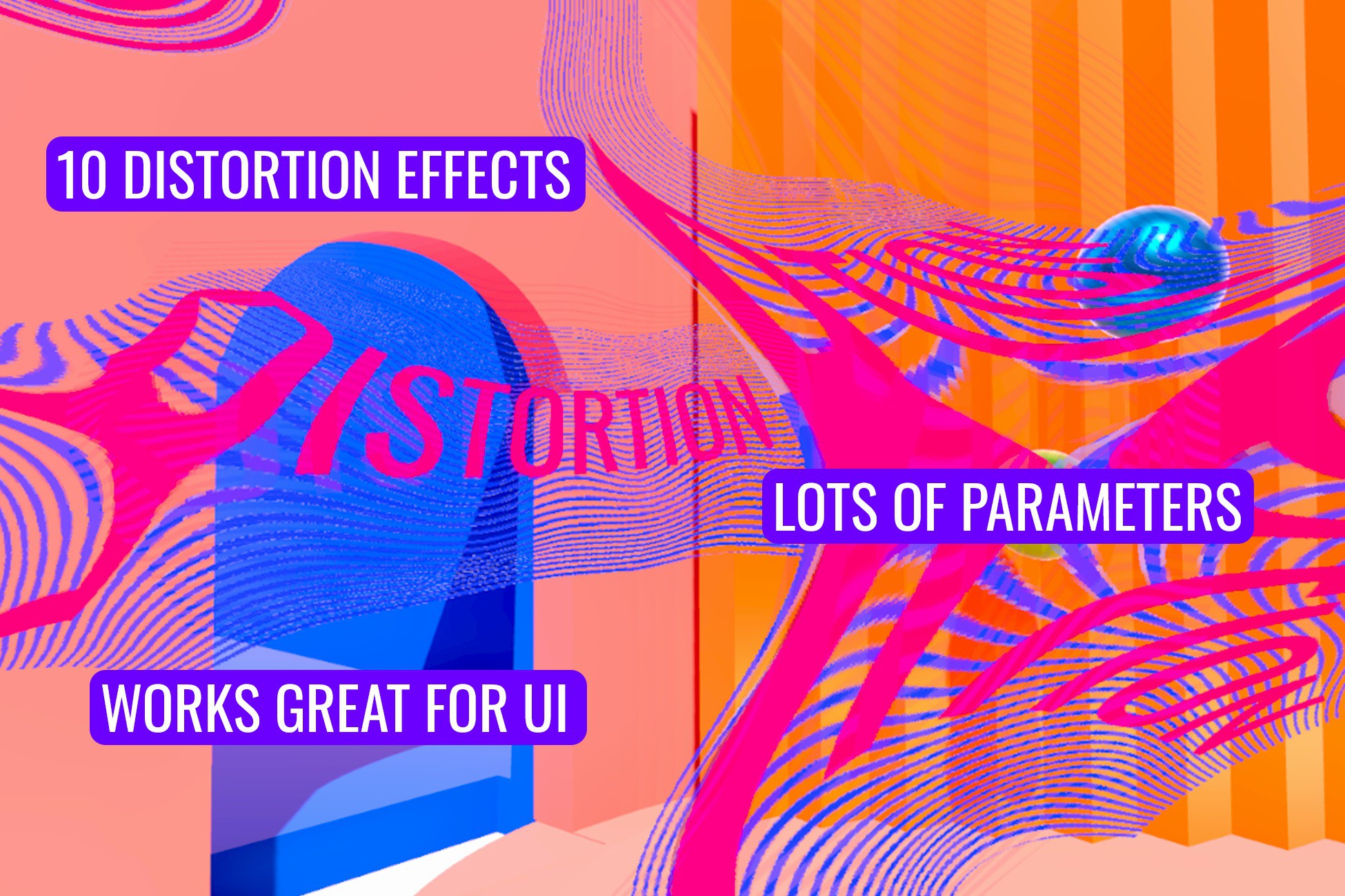 Limitless Distortion Vol.1 | カメラエフェクト | Unity Asset Store