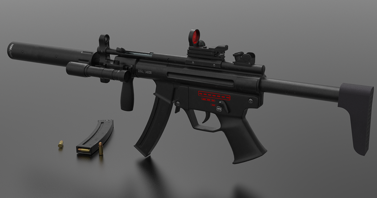 MP Weapon | 3D Guns | Unity Asset Store