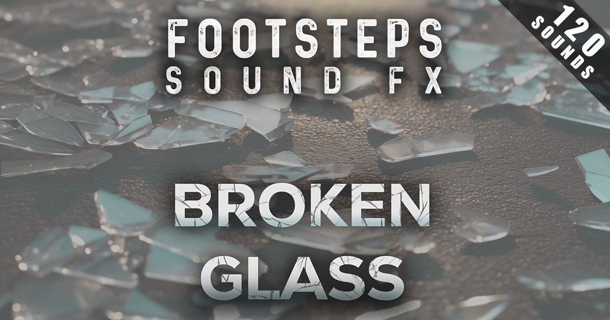 Footsteps Sound FX - Broken Glass / Glass Shards | Foley Sound FX ...