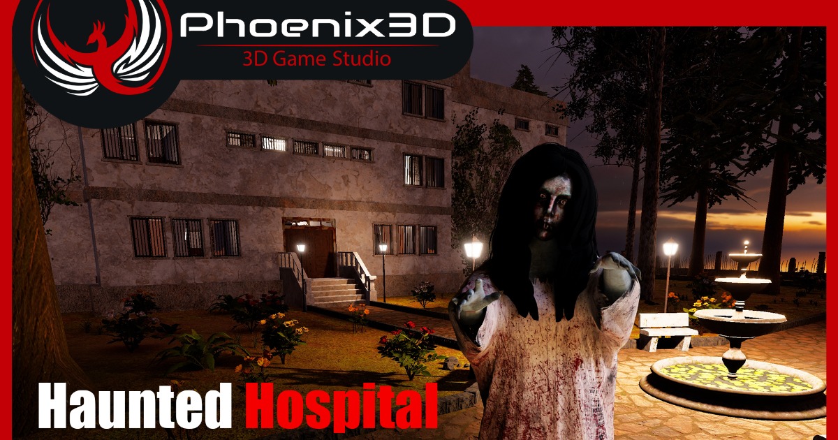 P3D: Haunted Hospital Full Level (Abandoned Asylum) | 3D Environments | Unity Asset Store