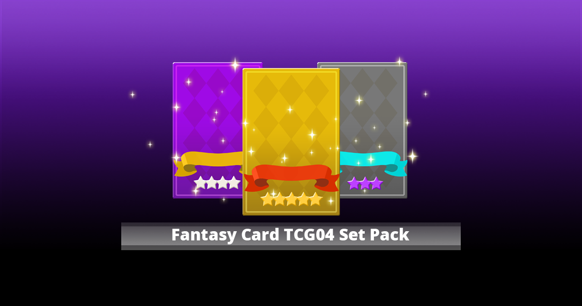 Fantasy Card TCG04 Set Pack | 2D Icons | Unity Asset Store