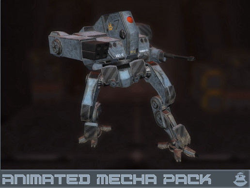 Mega HD Animated Mecha Pack | 3D Robots | Unity Asset Store
