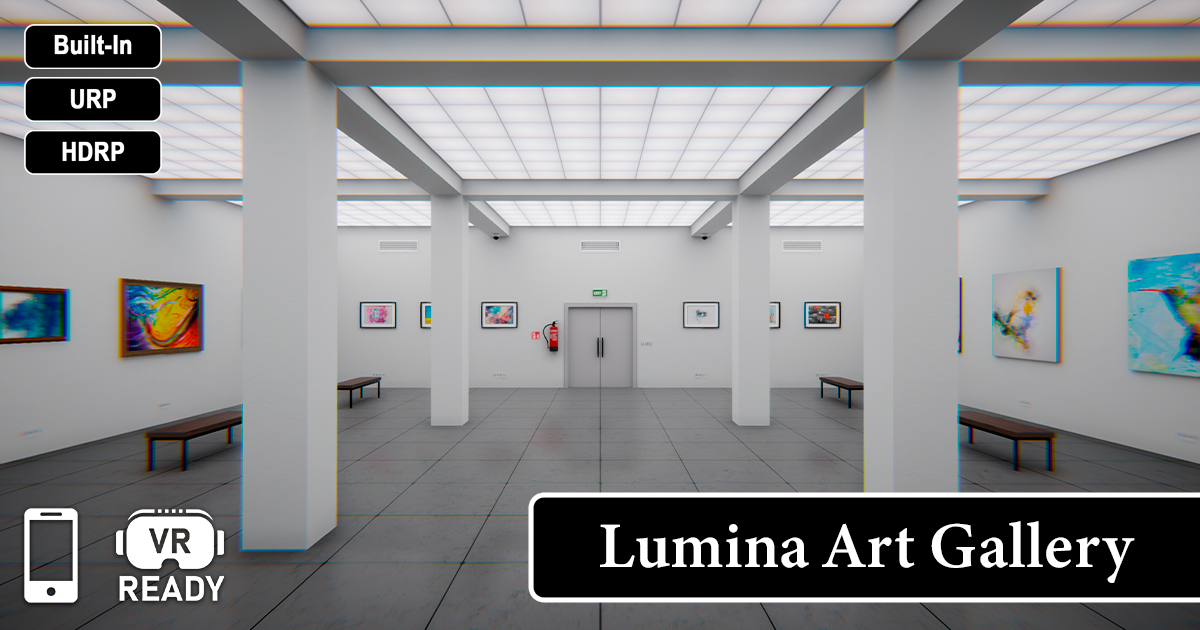 Lumina Art Gallery | 3D Environments | Unity Asset Store