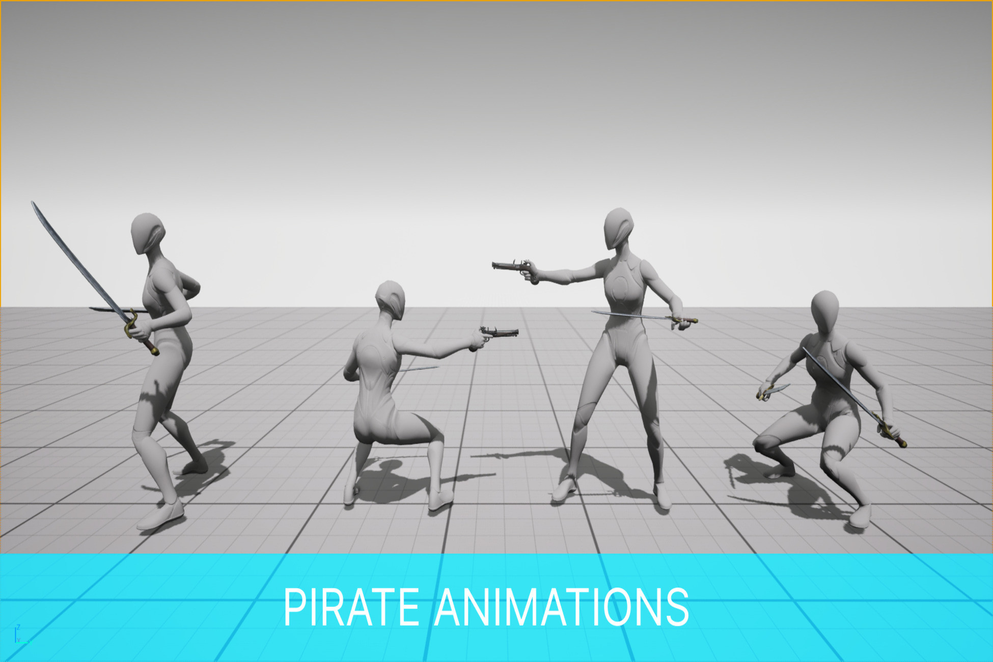 Pirate Animations | 3D Animations | Unity Asset Store