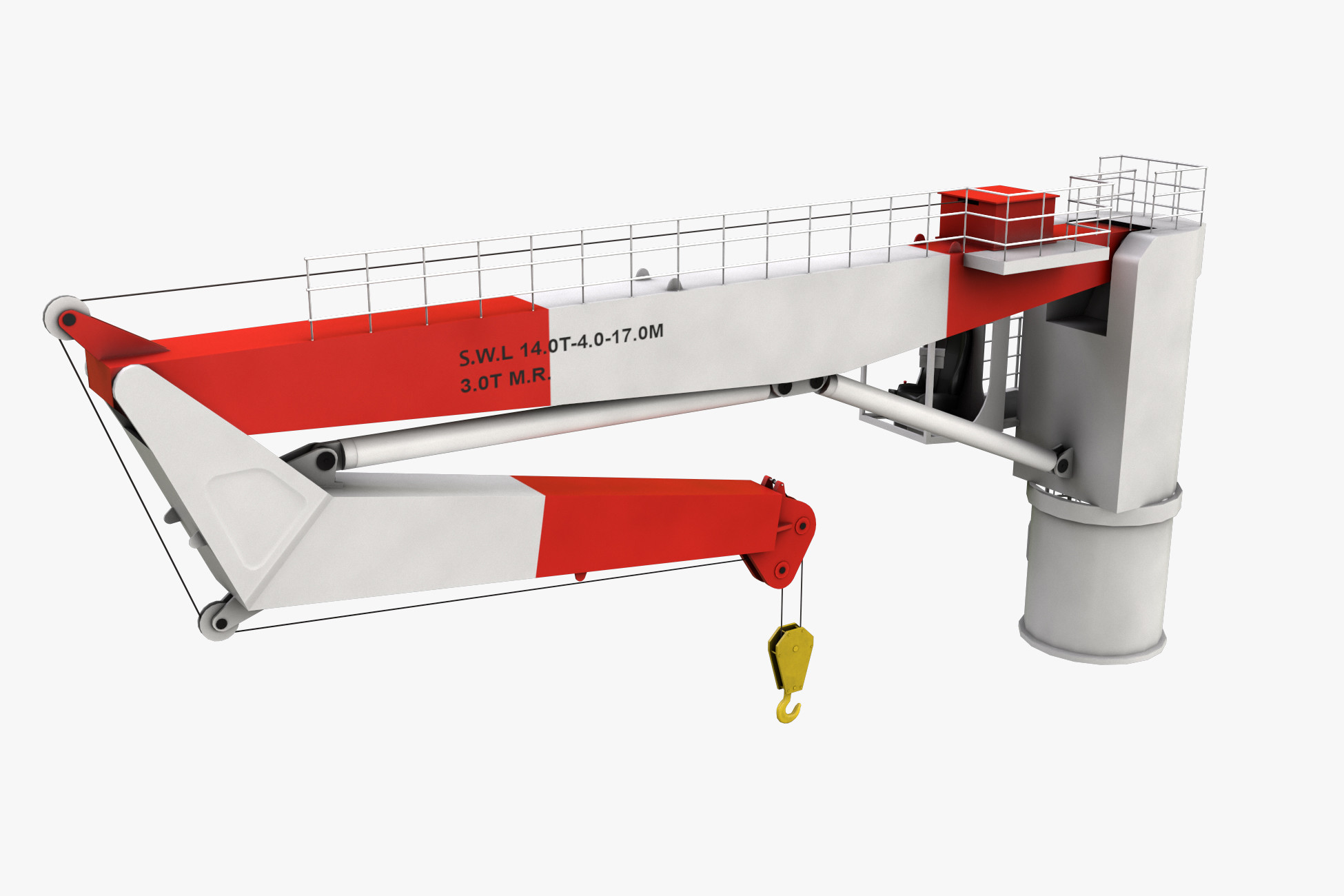 Ship Deck Crane | 3D Industrial | Unity Asset Store