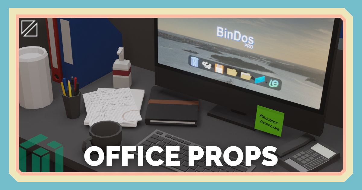 Office Props - PolyPack - Low Poly Assets | 3D Interior | Unity Asset Store