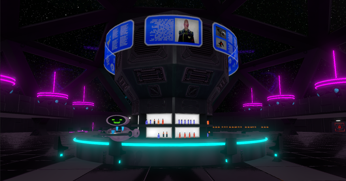 Space Nightclub | 3D Sci-Fi | Unity Asset Store