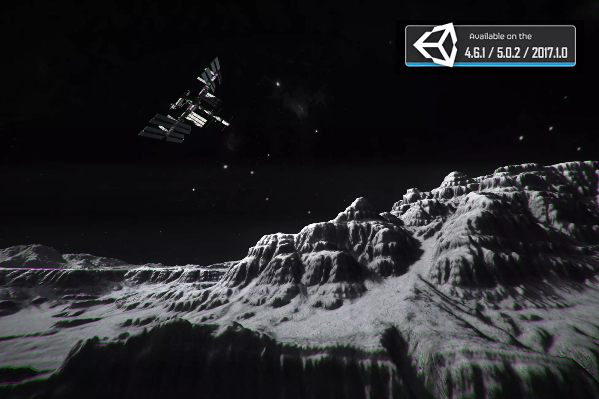 Moon Environment - Unity Assets Free Download