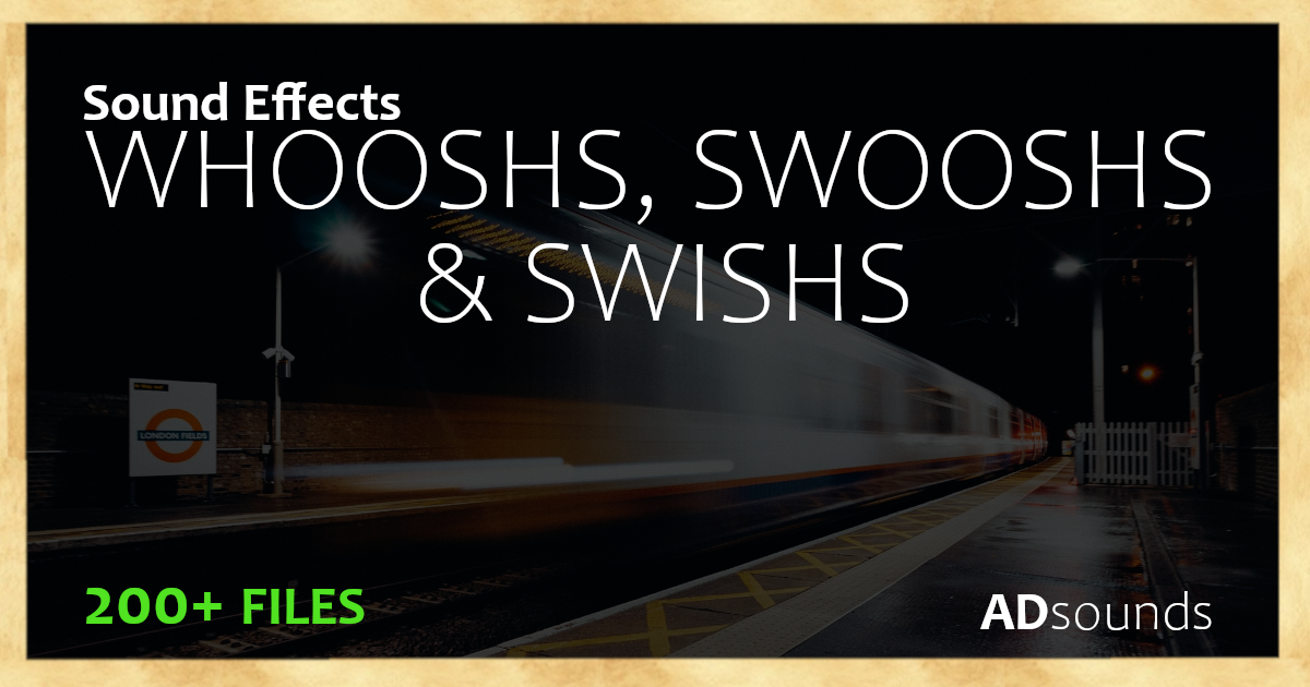 Whooshs, Swooshs & Swishs - Sound Effects | Audio Sound FX | Unity ...