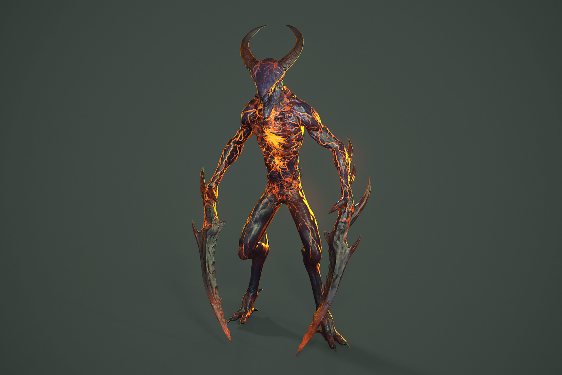 Long Demon | 3D Characters | Unity Asset Store