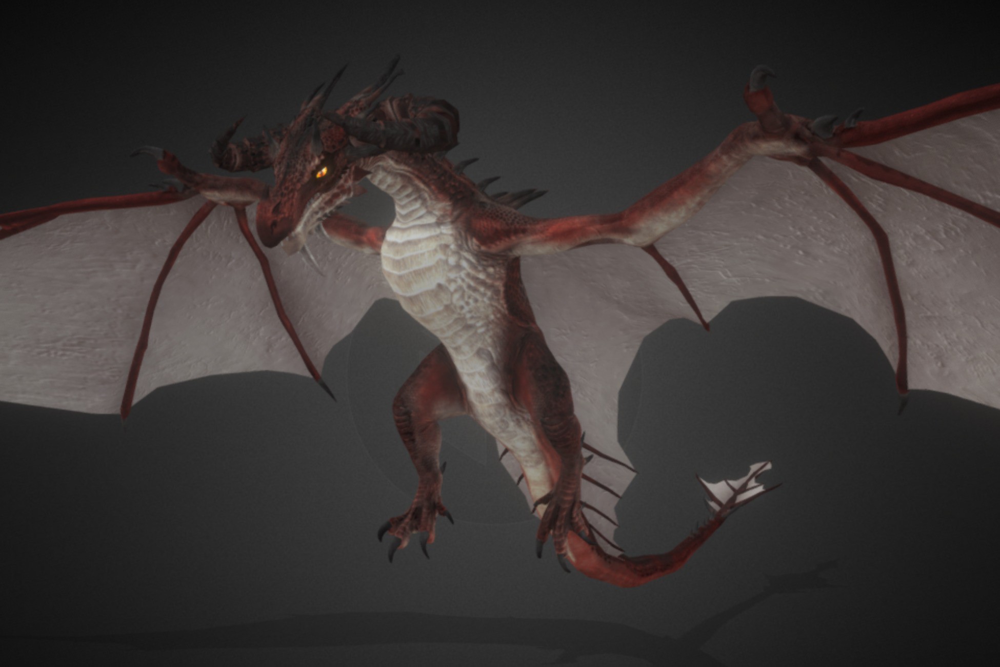 Great Wyvern Fire v1 | 3D Creatures | Unity Asset Store